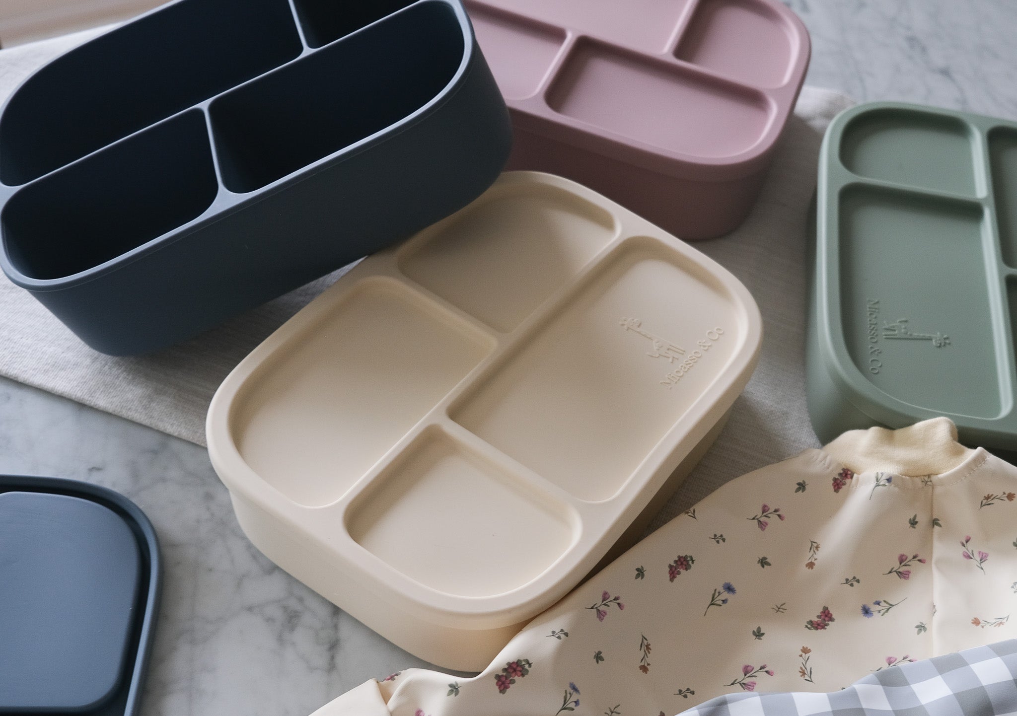 Le bento box de Micasso & Co, un couvercle ingénieux qui le rend parfa